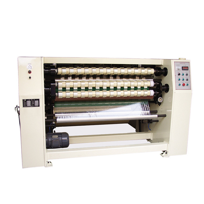 BOPP Scotch Tape Rewinding Machine Paper Core Loading Unloading Machine