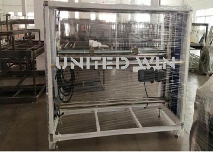 Automatic Inside FIBC Bag Cleaning Machine For Ton Bag Container Bag 4kw